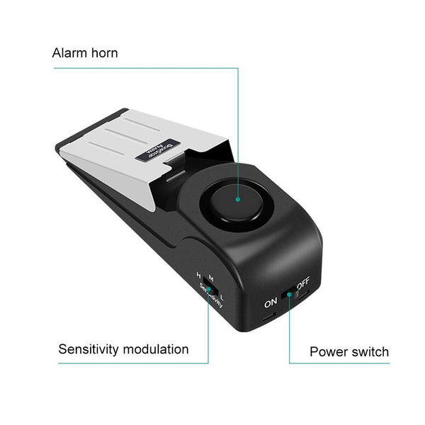 Home Hotel Room Security Thief Prevention 120dB Door Device – CellMart