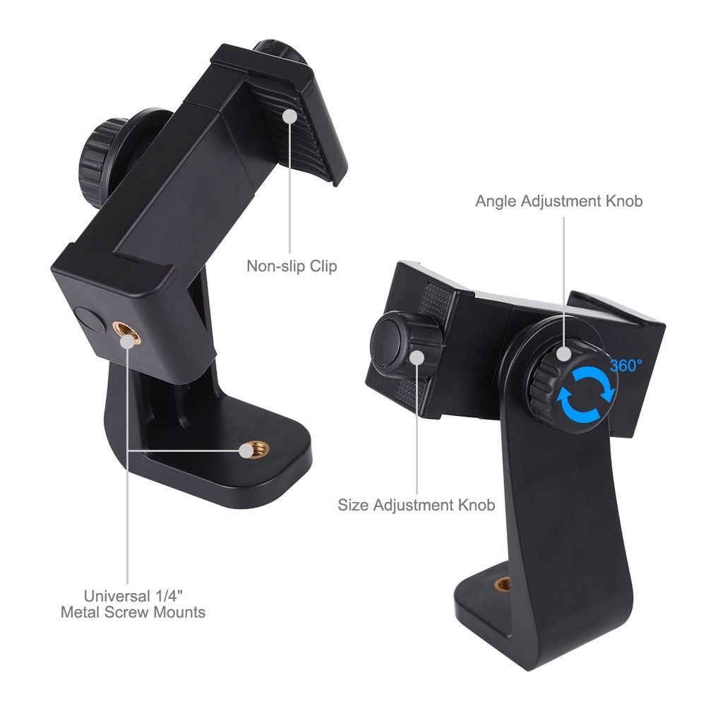 Phone Clamp Holder Bracket For Horizontal Vertical Filming – CellMart